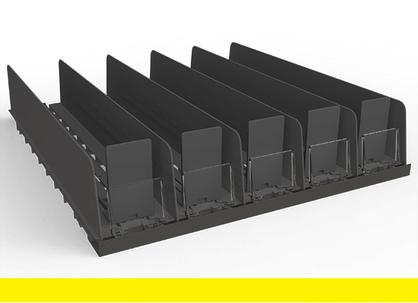EZ Load Spring Loaded Shelf Merchandising System, Shelf Pushers Kits