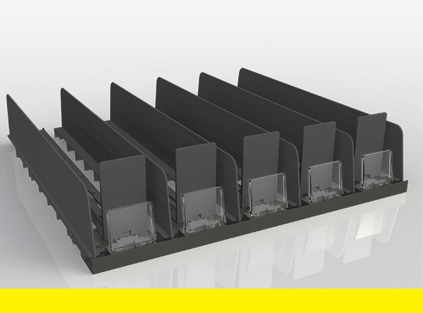 EZ Load 16 HBA Kit - Spring Loaded Shelf System - Henschel
